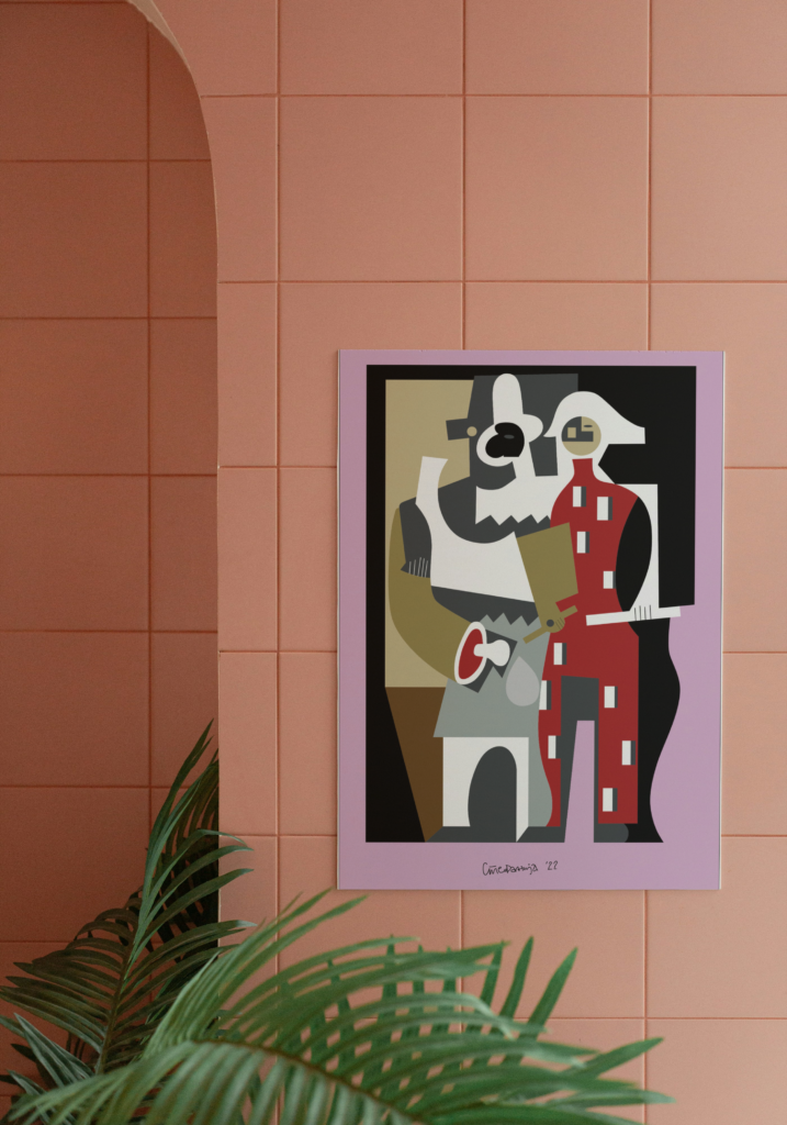Pierrot and Harlequin - Pablo Picasso - 5 do 12